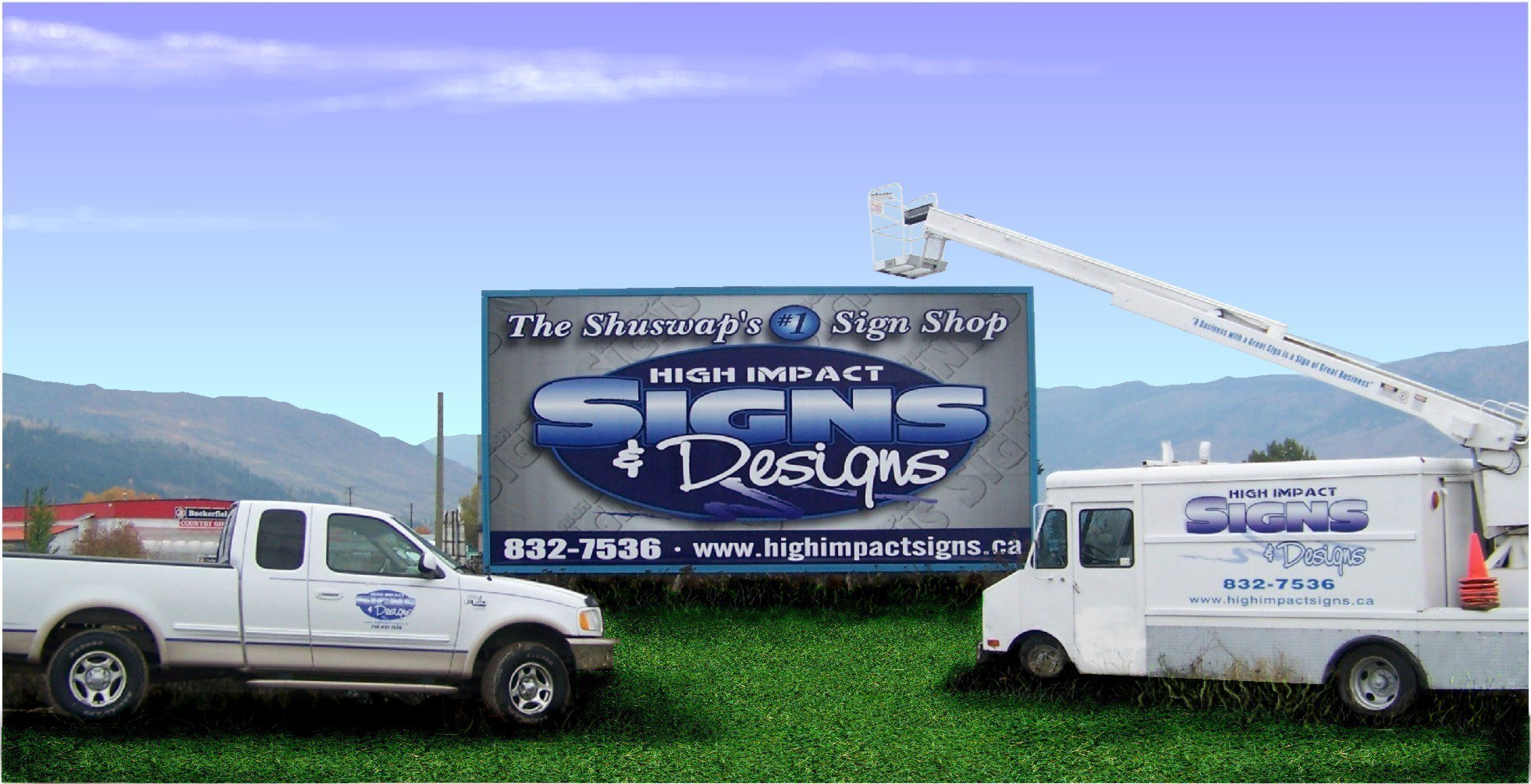 High Impact Signs & Designs - Salmon Arm, BC | Okanagan Local